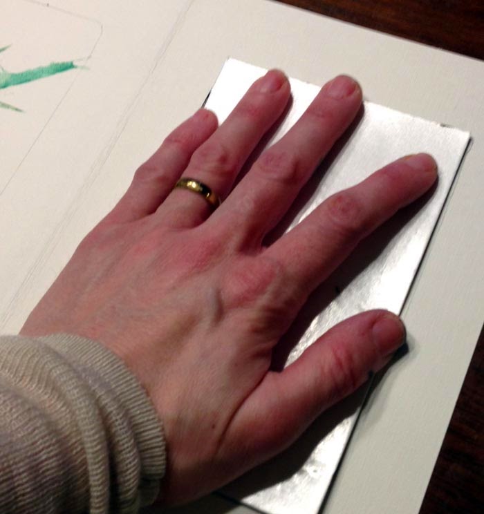 Kindergarten Art: Modified Pochoir Printmaking