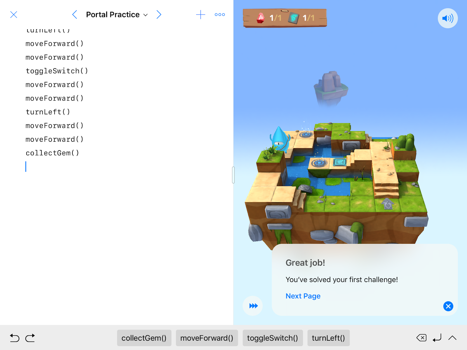 IT 9-10 Blog: Swift Playgrounds first 4 levels