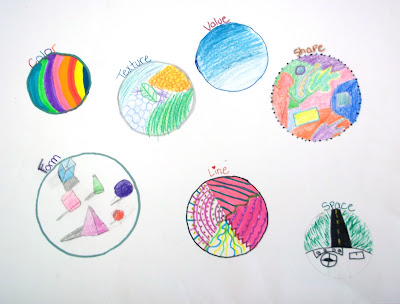 Monument Valley Regional Middle School Art Class: Art Elements, 7th Grade