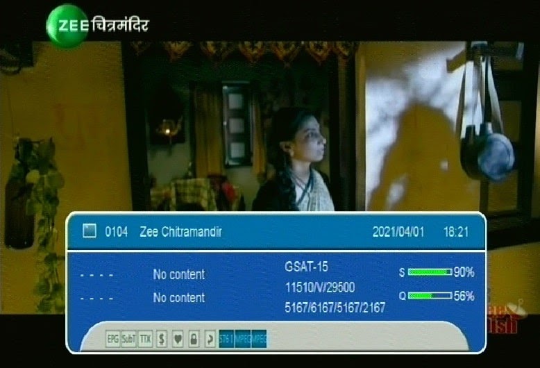 Zee Chitramandir a Marathi Movie on Channel No.71