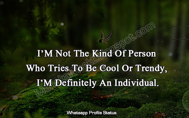 100+ Best Whatsapp Profile Status In English And Hindi With Images ...