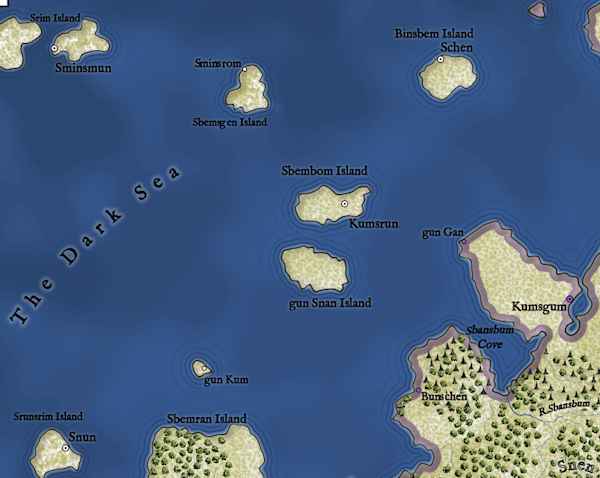 Here Dragons Abound: The Naming of Places (Part 8): The Sea
