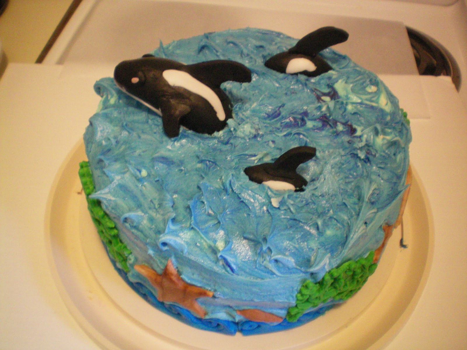 US Travel Blog: Orca Birthday Cake