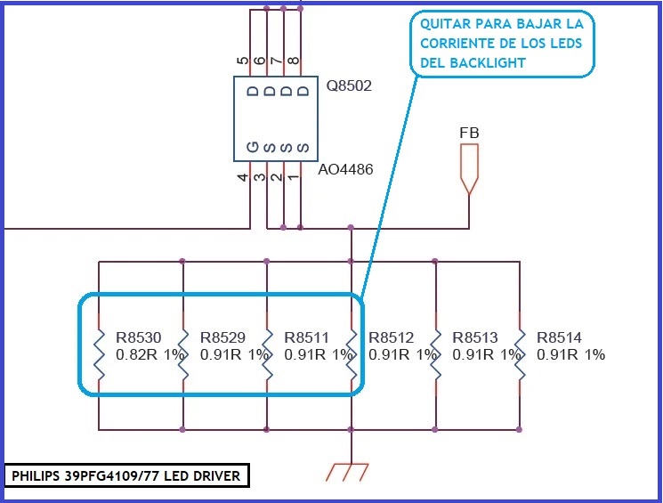 ElectroNika: El software para el técnico reparador: Philips 39PFG4109/77 como bajar la corriente ...