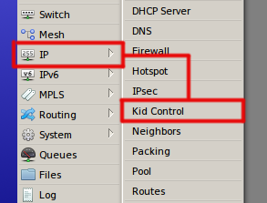 New Feature MikroTik Kid Control On ROS 6.41, 6.42 ~ Lombok Networking
