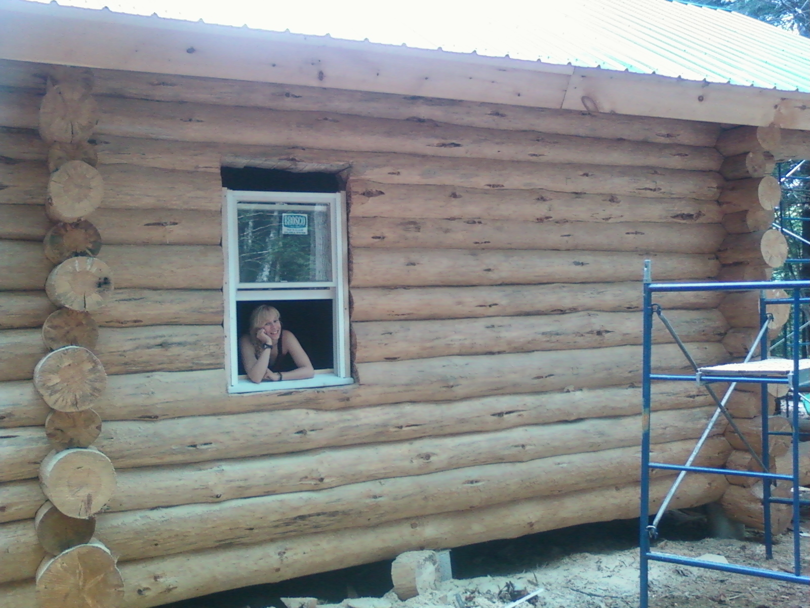 Rebuilding Titcomb Cabin