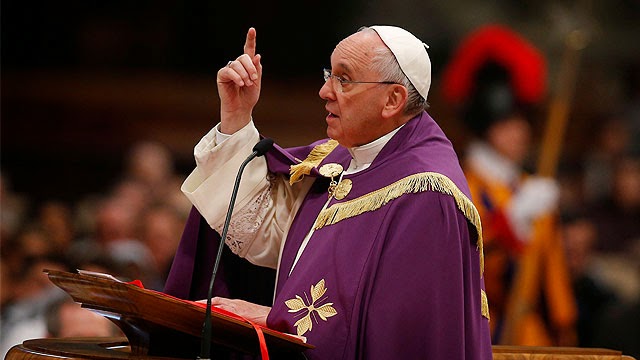 Tolentine Herald: Pope Francis: homily with announcement of Year of Mercy