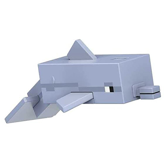 Minecraft Dolphin Craft-a-Block Playsets Figure | Minecraft Merch