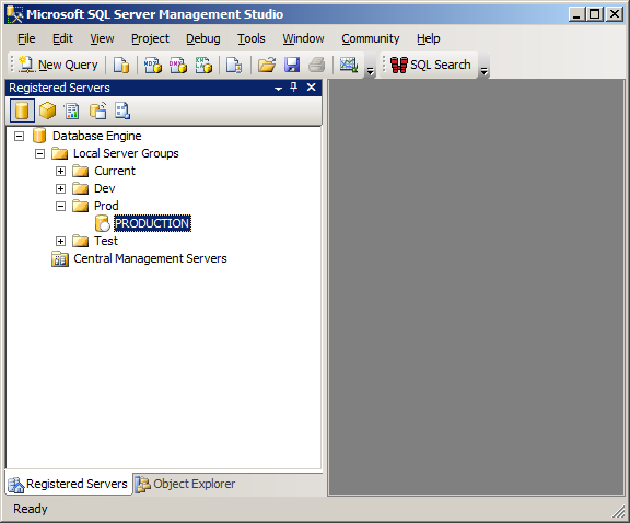 THE DEBUGGER'S DIARY: Color Coded Connections Using Registered Servers ...