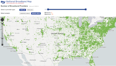 Internet Services Business Information: National Broadband Map
