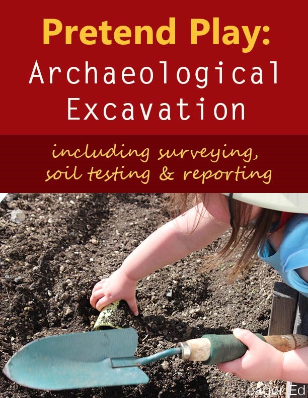 Archaeology Crafts, Activities and Snacks for Summer Vacation!