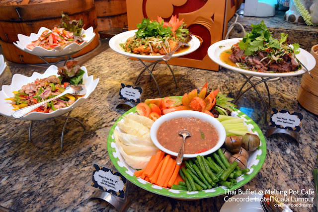 CHASING FOOD DREAMS: Melting Pot Café Thai Buffet @ Concorde Hotel ...