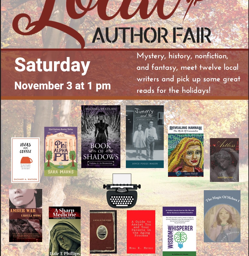 Dale T. Phillips' Rounded Corner: Local Author Fair at Chelmsford Library