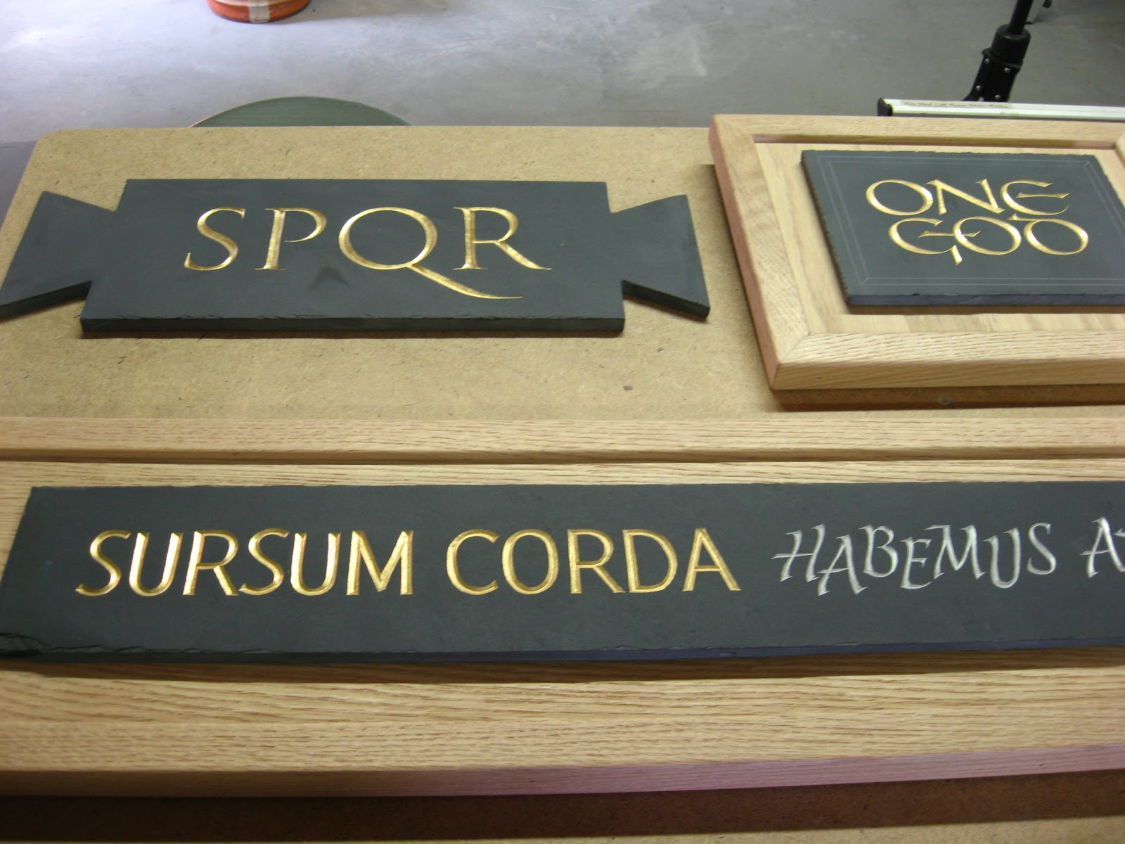 Paul Herrera Calligrapher-Artist: Stone Inscriptions