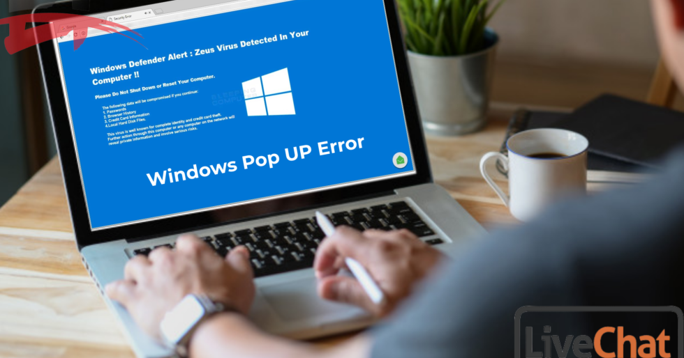 What is the meaning of Windows POP UP?
