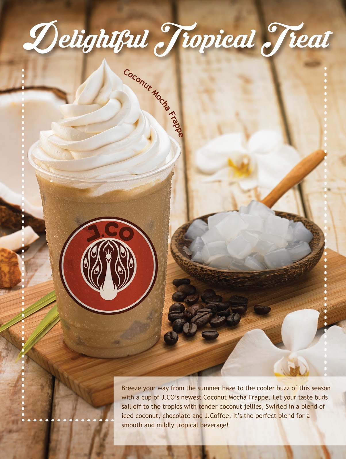 J.Co Introduces Coconut Mocha Frappe and Dazzling Queen - A Not-So ...