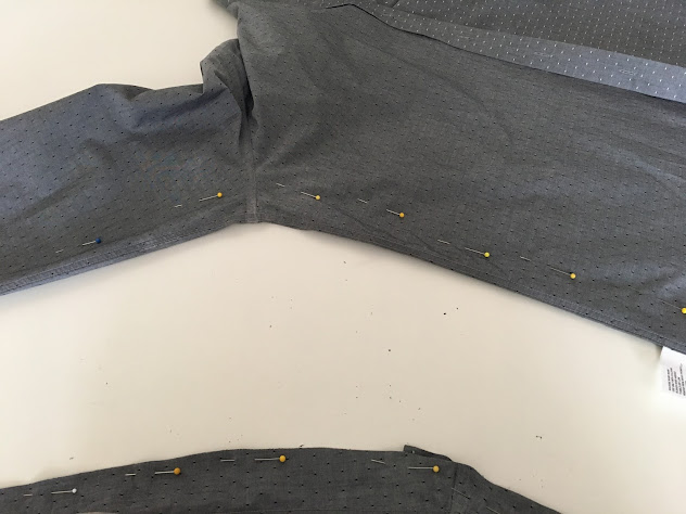 sewcreatelive: Men's Dress Shirt--How to Taper Sides