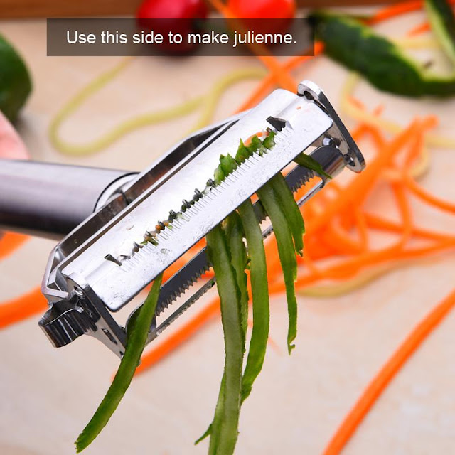 Stainless Steel Multi-Purpose Peeler Julienne Cutter