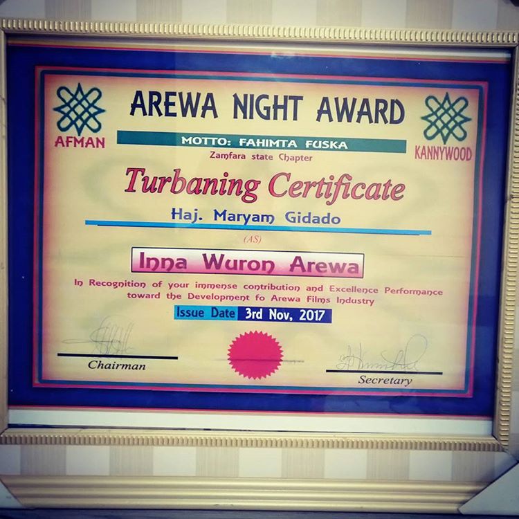 Maryam Gidado (babban Yaro) An Bata Sarauntar Inna Wuron Arewa (kalli A ...