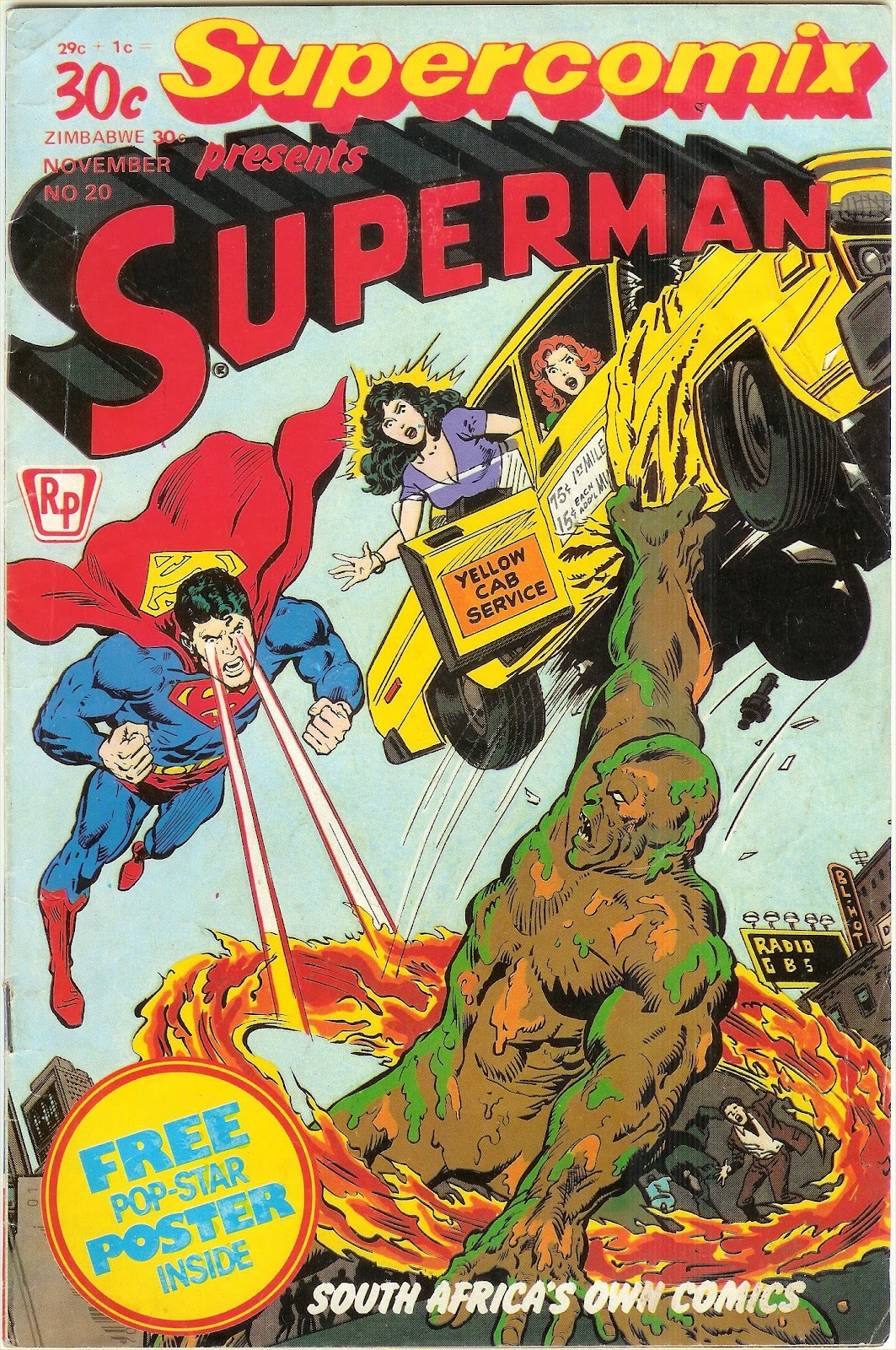 South African Comic Books: Supercomix Superman