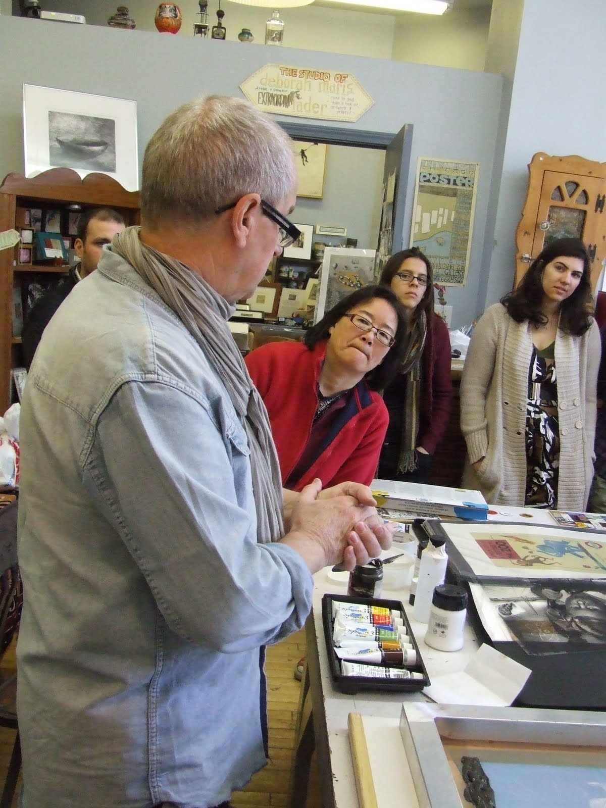 Chicago Printmakers Collaborative: Screenprinting Workshop with Dave ...
