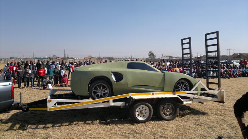 African cars.: Tahaka Road show.