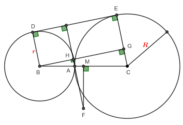 Mathematics Problems and Solutions ( U . K . Z . M ): Two externally ...