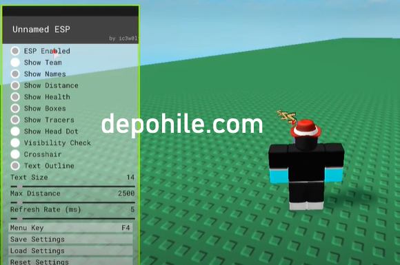 Roblox Unnamed ESP Hilesi Herkesi İzleyin Her Oyun 2021