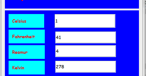 Program Sederhana Konversi Suhu