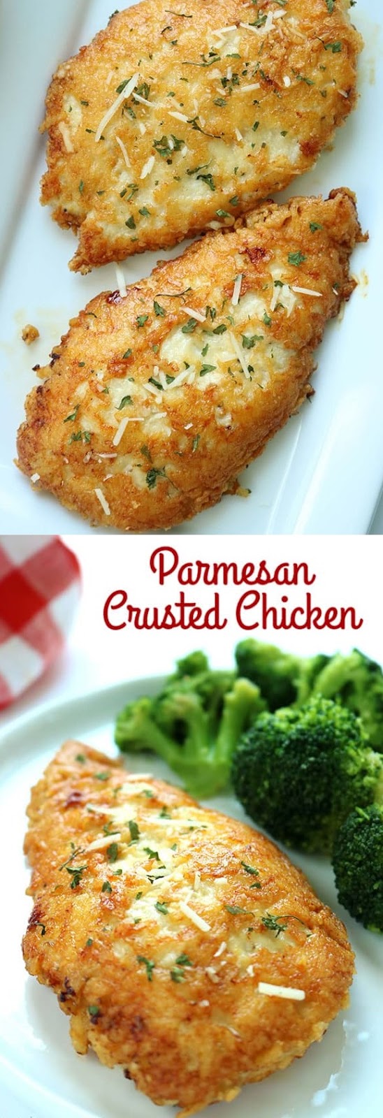 PARMESAN CRUSTED CHICKEN