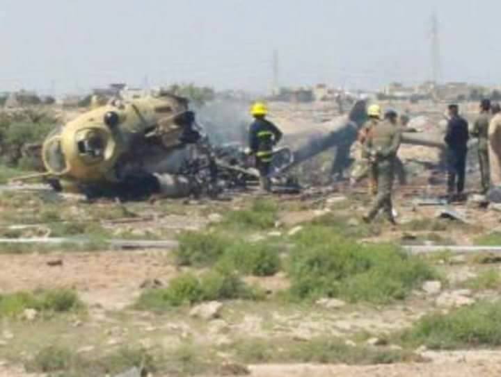 AeroHisto - Aviation History: Iraqi Mi-35M crashed near al-Kut airbase