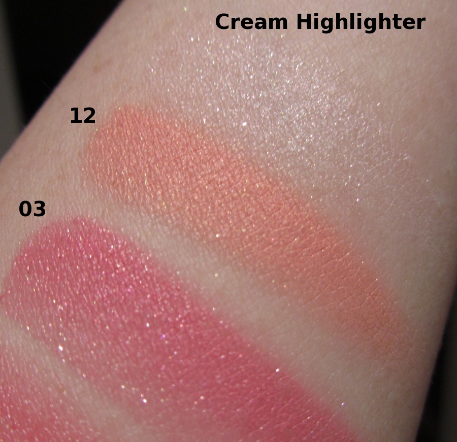 Rouge Deluxe: Canmake Cream Cheek CL1, CL3 and CL4 Swatches