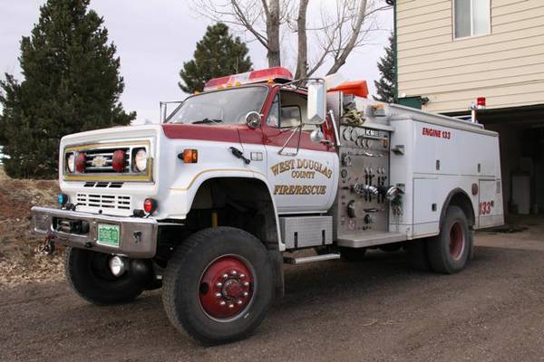 1986 Chevy 4X4 Wildland Interface Fire Engine - Classic Truck