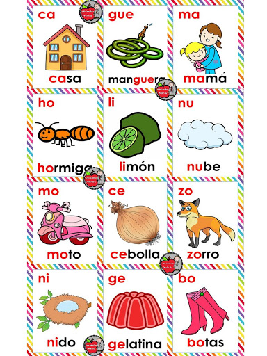 LOTERÍA DE SÍLABAS