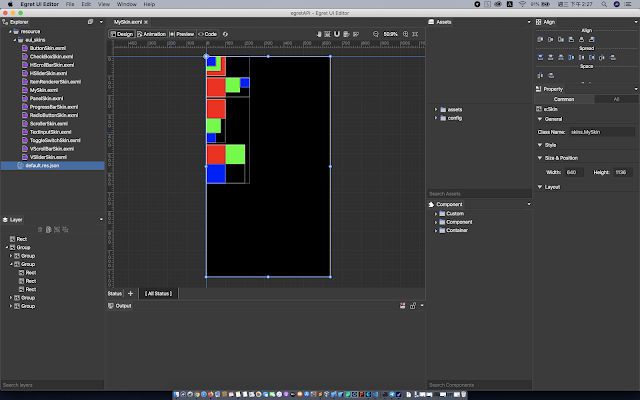 eui-eui.Group ~ Egret Engine API 範例