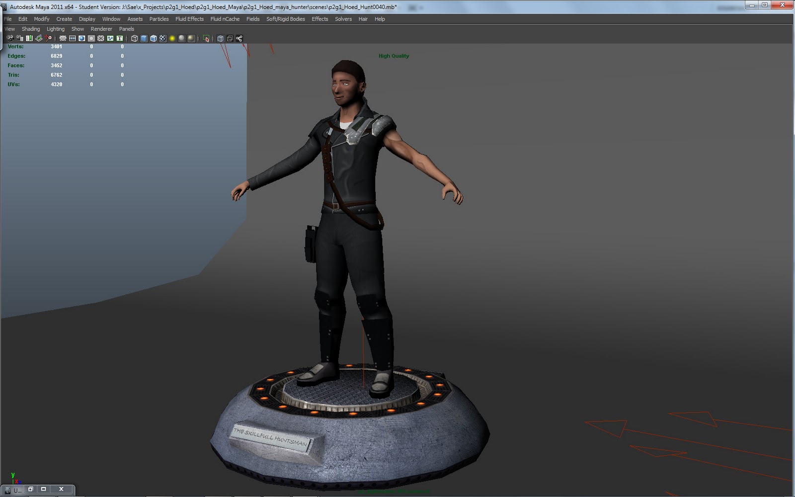Showcase: quantm_project2 - "The Skillfull Huntsman" - Brothers Grimm