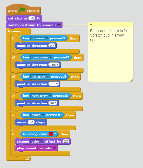Tech and Writing blog by Sean McManus: Fixing a Scratch bug in the ...