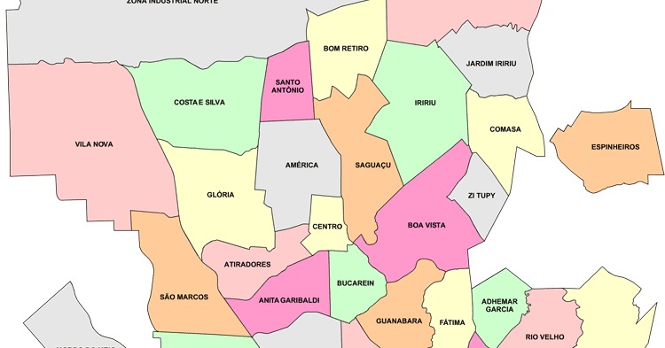 Panfletos Joinville - Serviços de Panfletagem (47) 99670-3113: Mapas