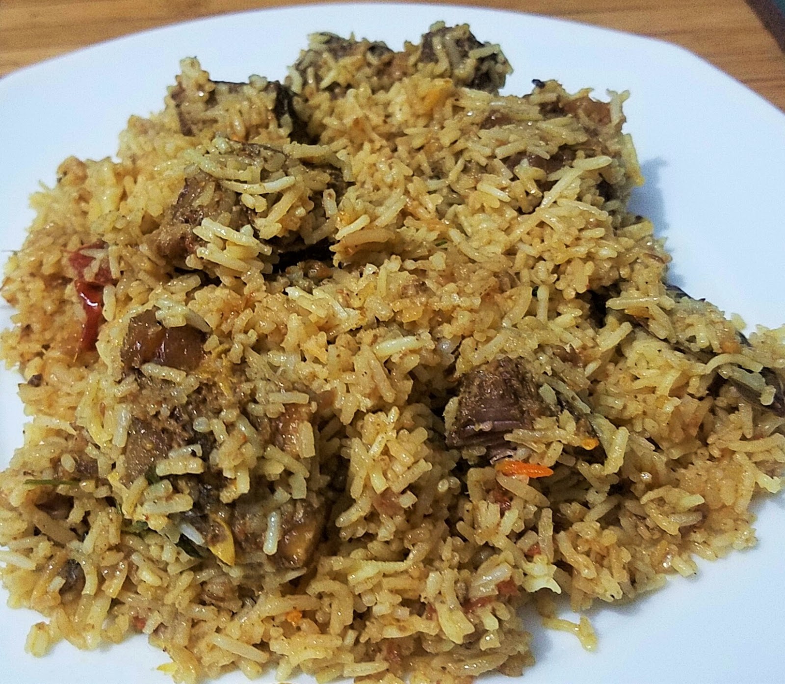 The Hoggerz: Home-made Mutton Sindhi Biryani