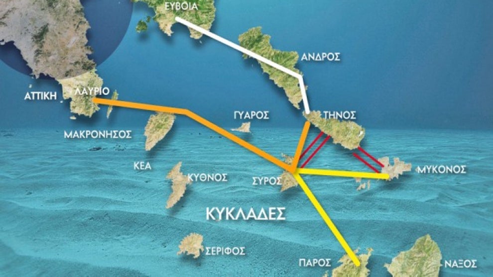 Η Πύλη του Ρωμανού : Ξεκινάει η ηλεκτρική διασύνδεση των νησιών του ...