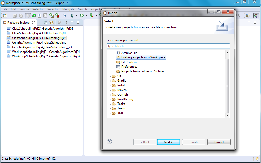 Prototype Project: Class Scheduling + Hill Climbing + instructor availability + interactive ...