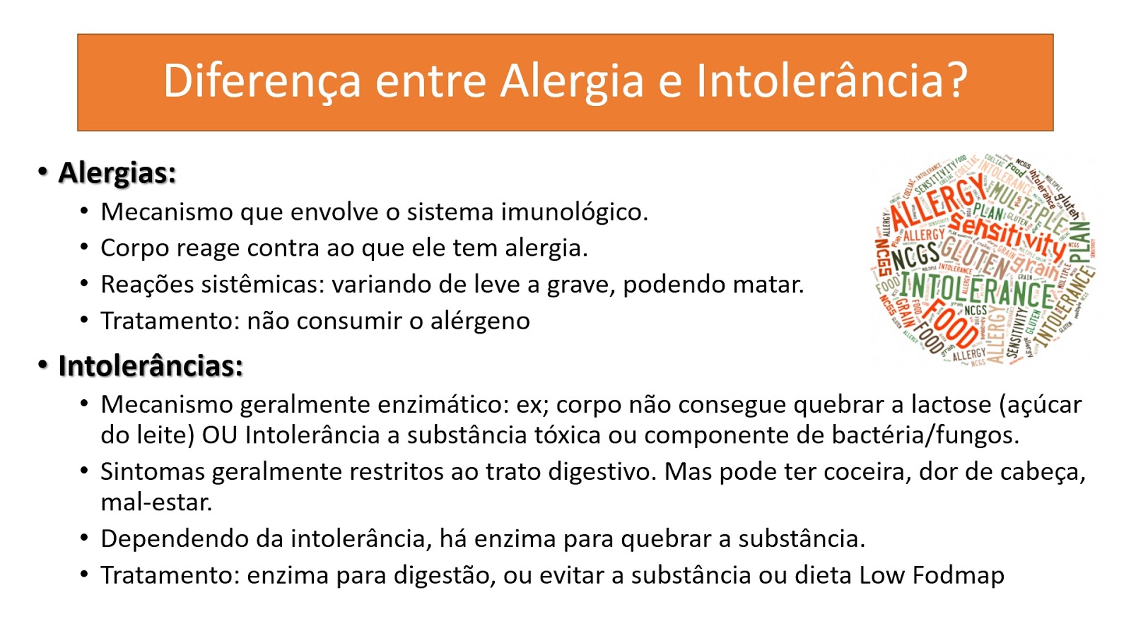 Qual a diferença entre Alergia e Intolerância alimentar? | Dr ...