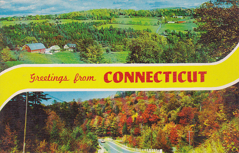 Postcard A La Carte 2: USA - Connecticut - Greetings from CT