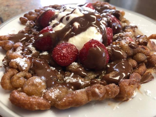 Food Over Flowers: Low-Carb Funnel Cakes