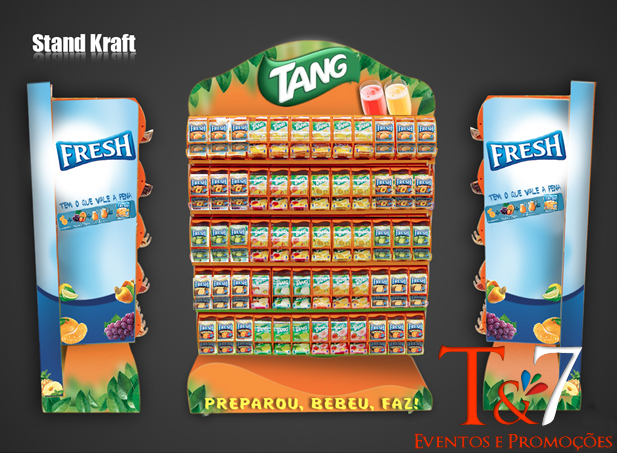 Aguarde em breve um Novo Blog para você !: Kraft - Display Tang e Fresh