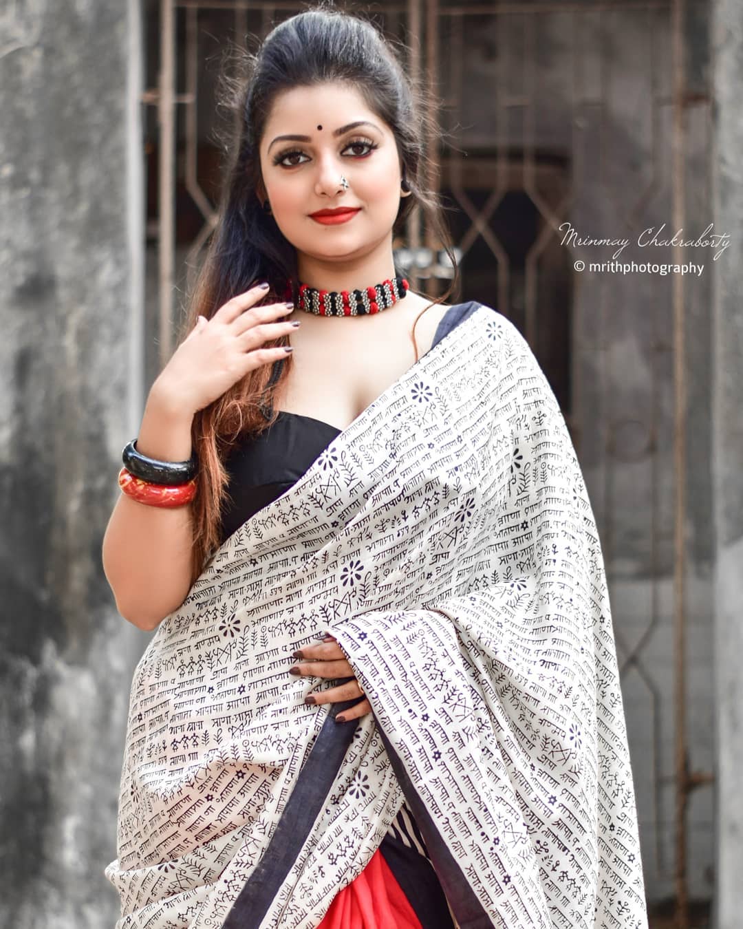 [50+] Rupsa Saha Chowdhury Hot Saree Photoshoot - RitzyStar