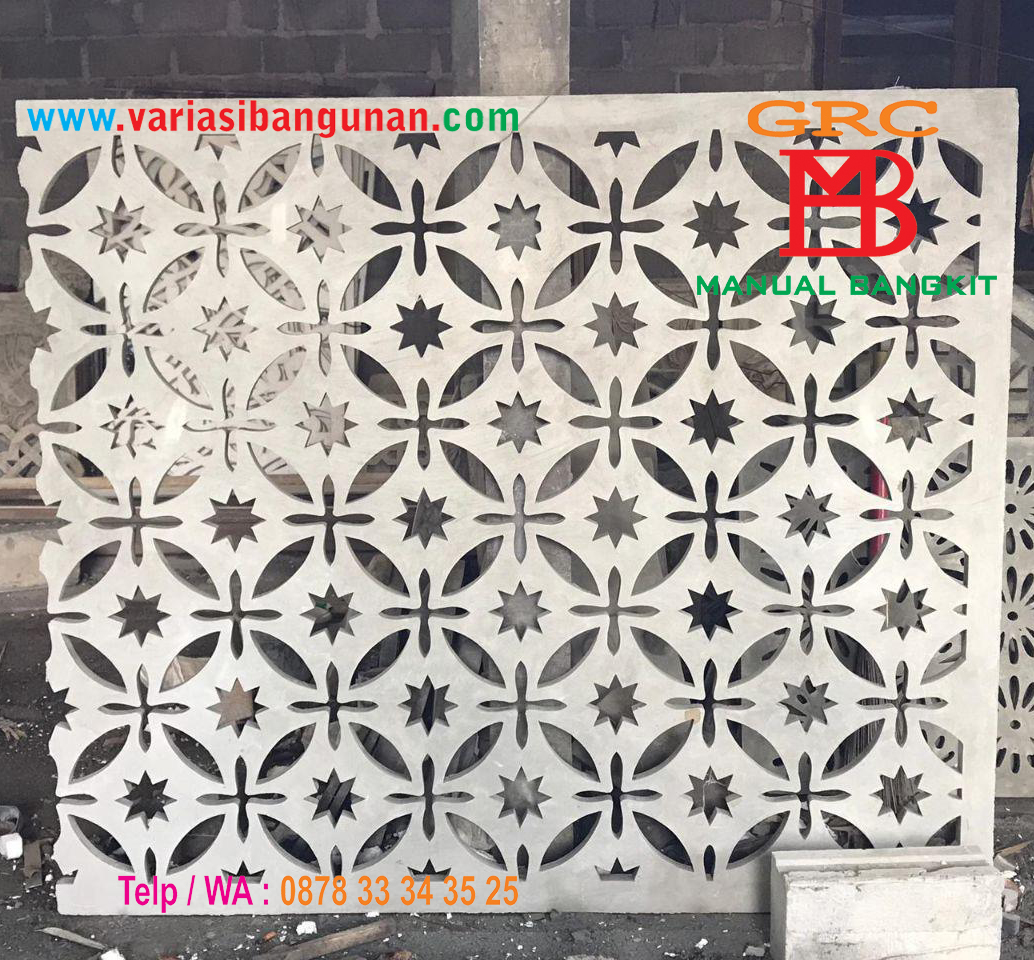 MANUAL BANGKIT | Variasi Bangunan | GRC Krawangan, Lisplang, Kubah Masjid, Loster, Ornamen GRC ...