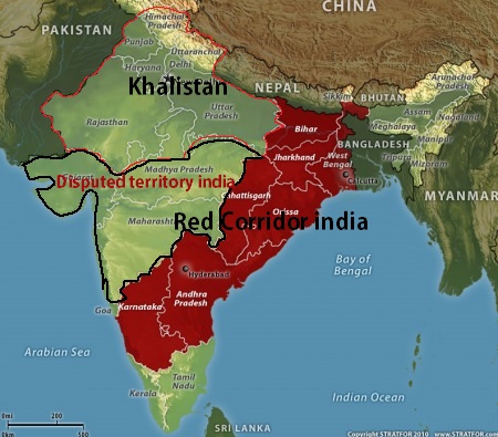 Reality Of India: Red corridor india