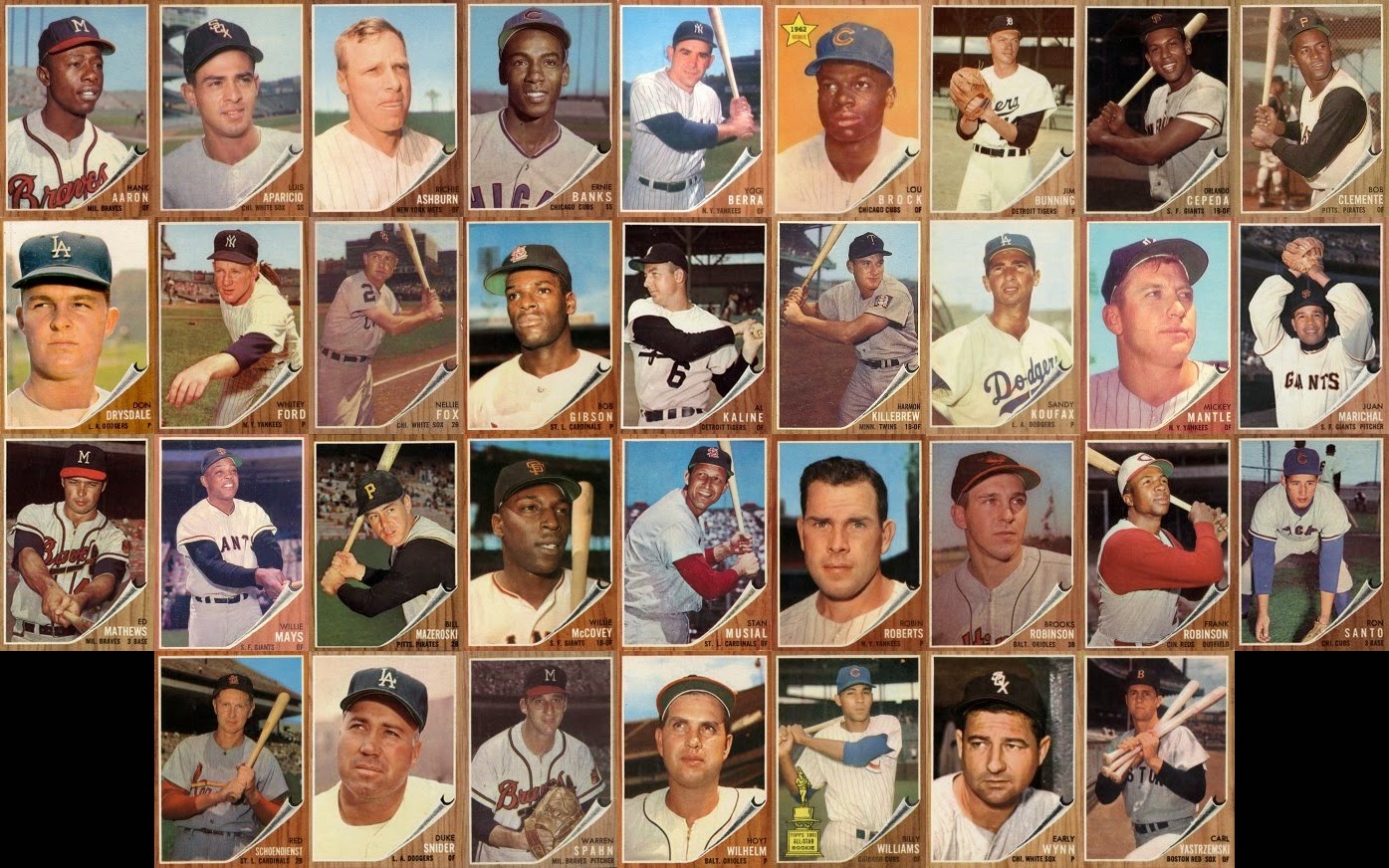 Four Friend's All-Time, All-Star Teams: Topps Hall of Fame Wallpapers