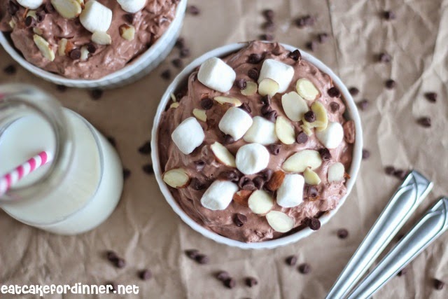 Eat Cake For Dinner: Rocky Road Pudding Mousse